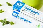 Green People Children Spearmint and Aloe Toothpaste review – Natural ...