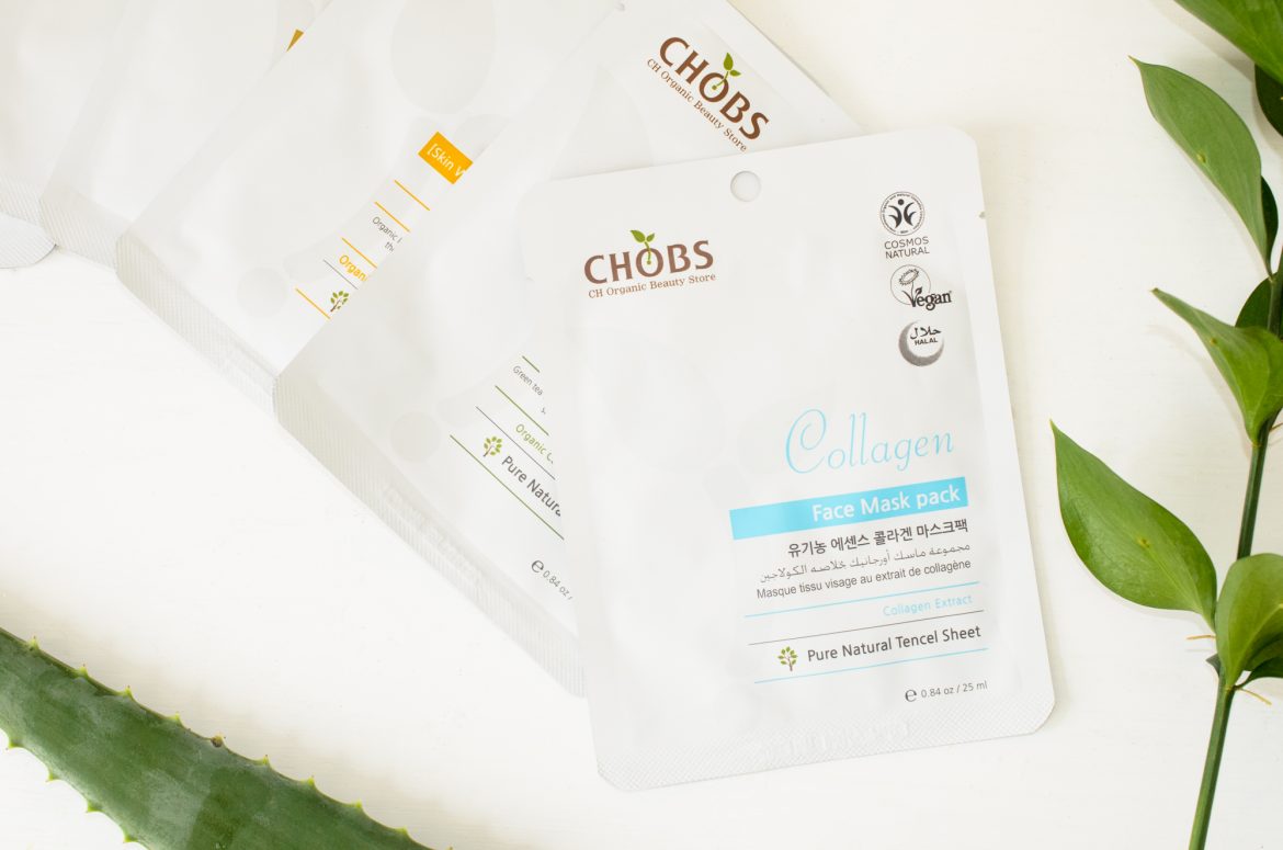 CHOBS sheet masks review – Natural Beauty with Baby
